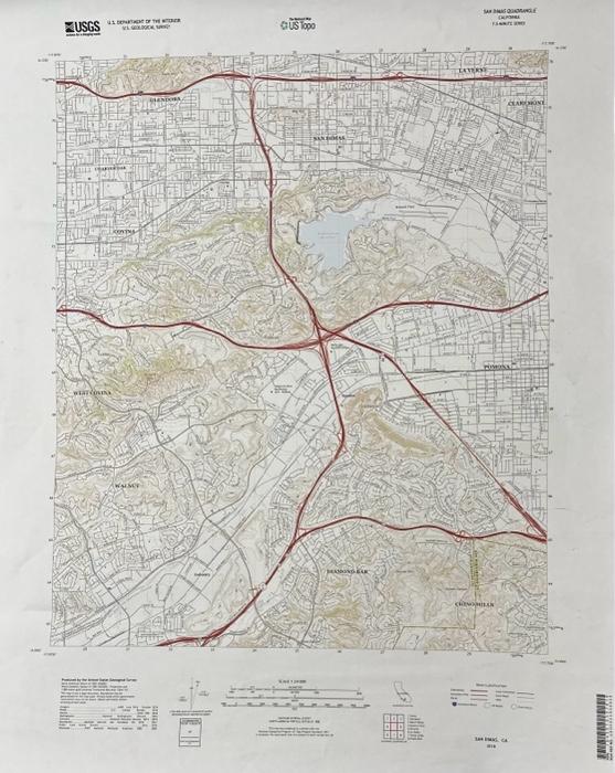Solved need help of how to find the distances and gradients | Chegg.com