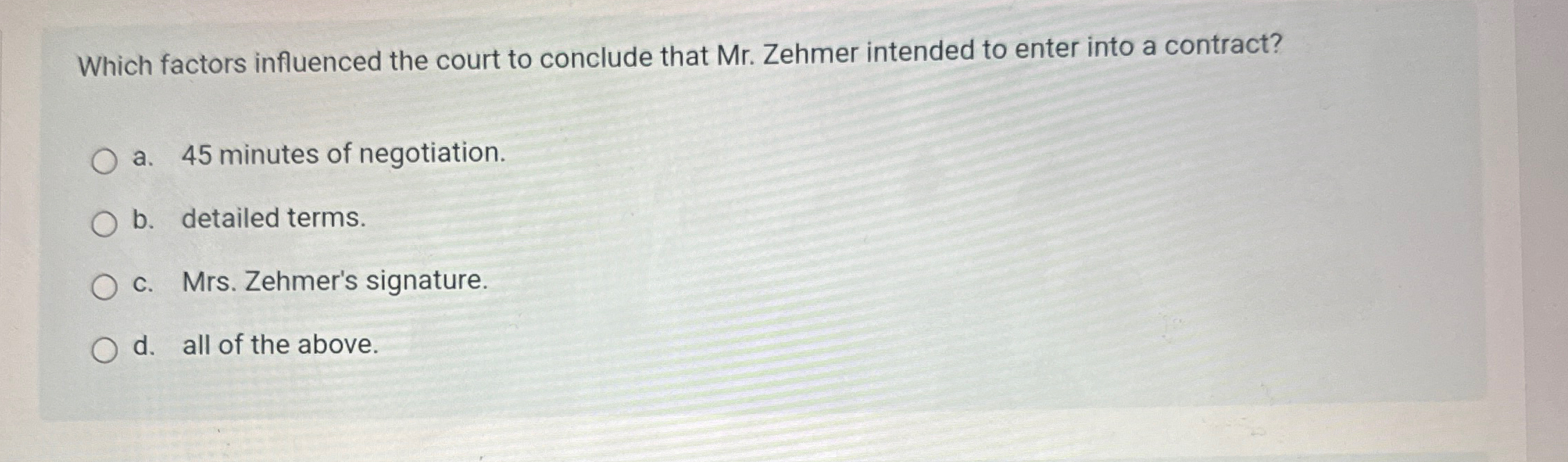Solved Which factors influenced the court to conclude that | Chegg.com