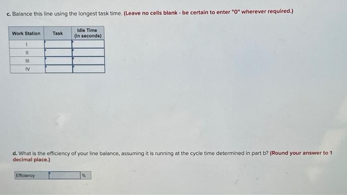 Solved Problem 6-15 (Algo) An assembly line is to operate | Chegg.com