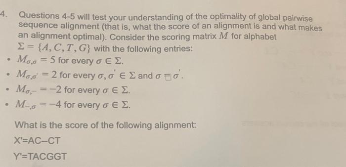 Questions 4 5 Will Test Your Understanding Of The 