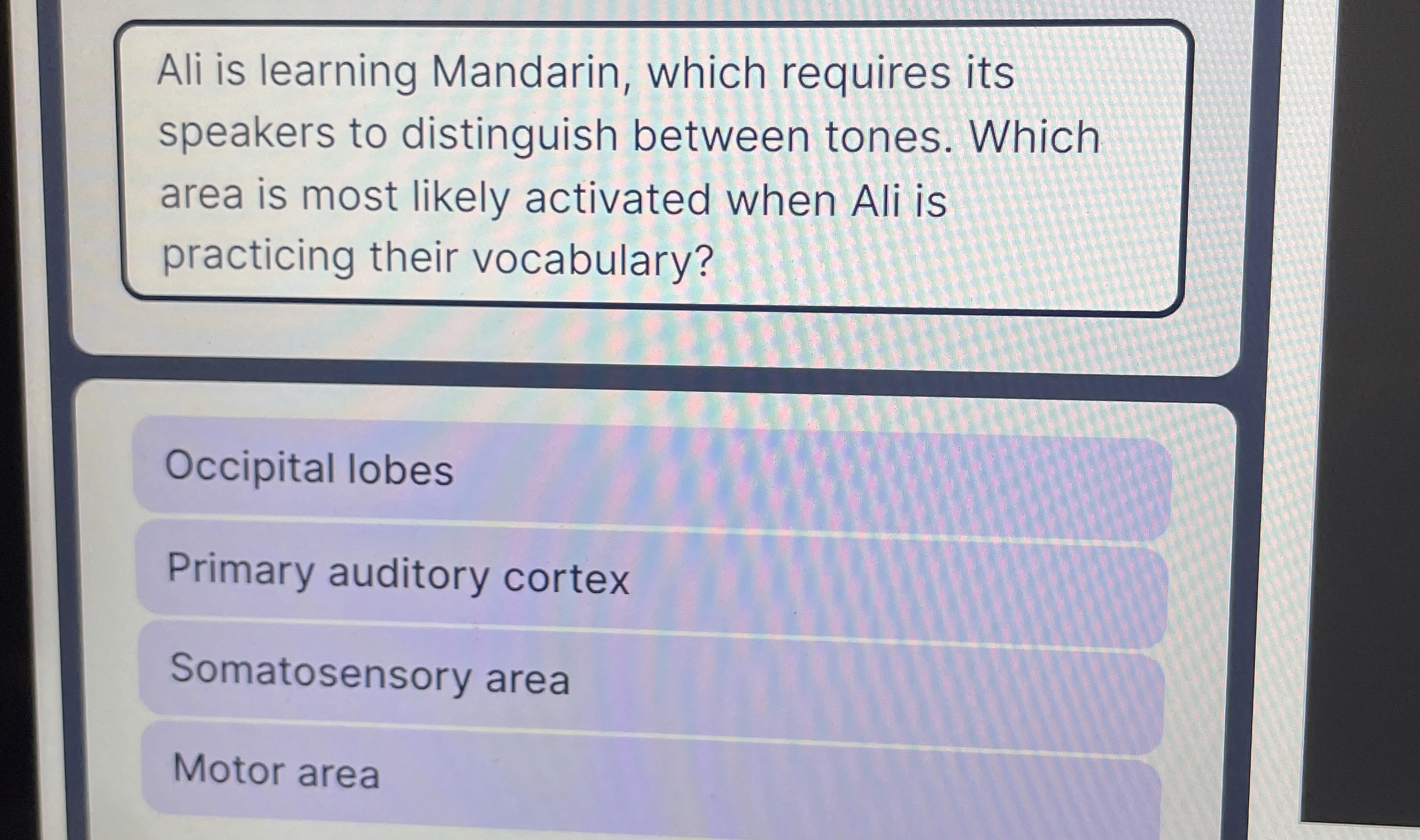 Solved Ali is learning Mandarin, which requires its speakers | Chegg.com