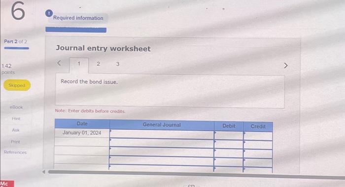 Solved Required information Exercise 9-14 (Static) Record | Chegg.com