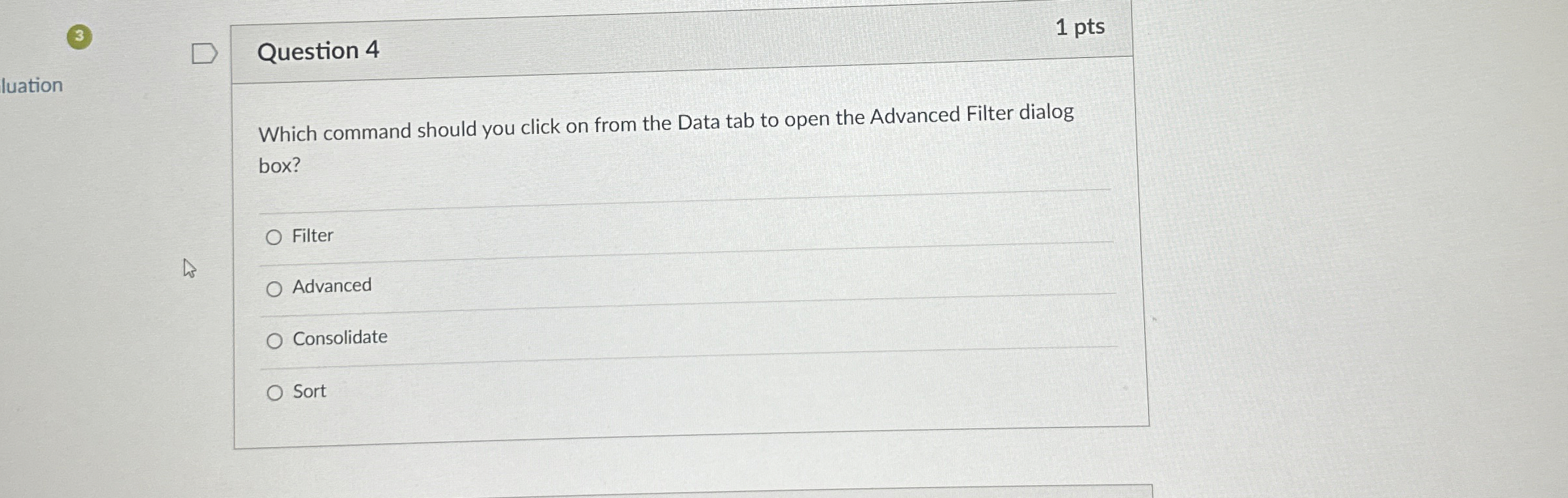 Solved 3luationQuestion 41 ﻿ptsWhich command should you | Chegg.com