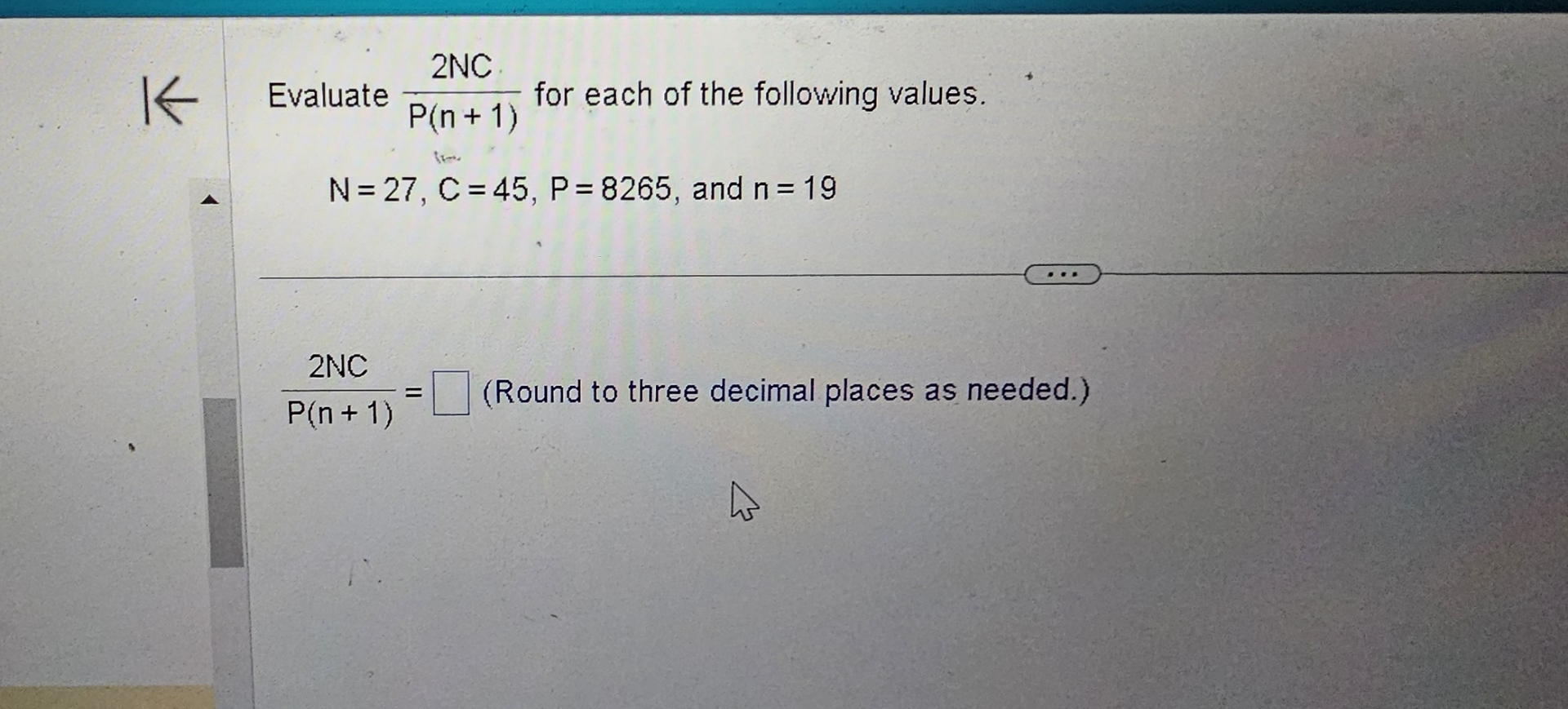 Solved Evaluate 2NCP(n+1) ﻿for each of the following | Chegg.com