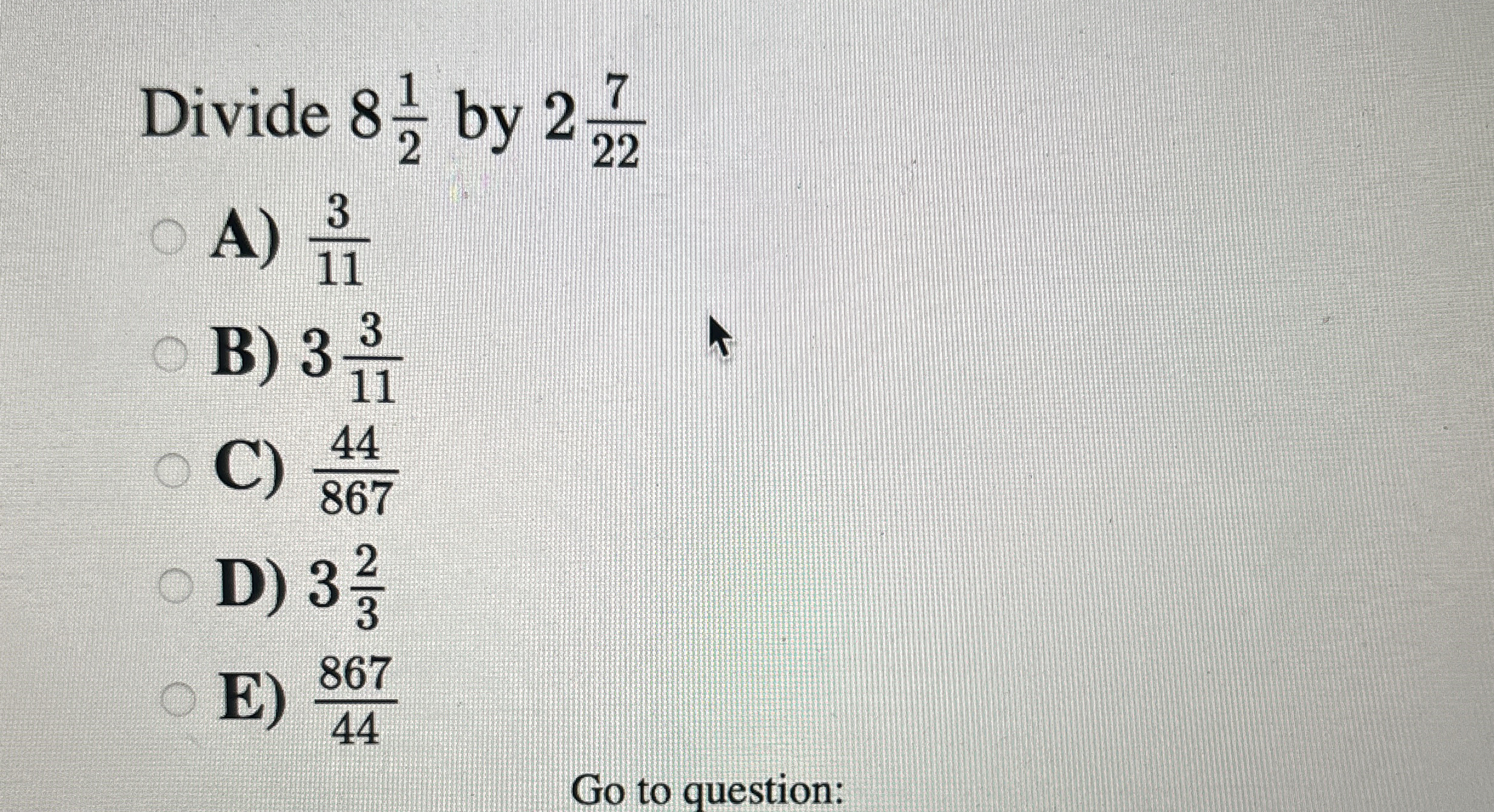Solved Divide 812 ﻿by | Chegg.com