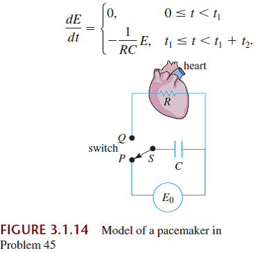 Solved ProblemHeart Pacemaker A heart pacemaker, shown in | Chegg.com