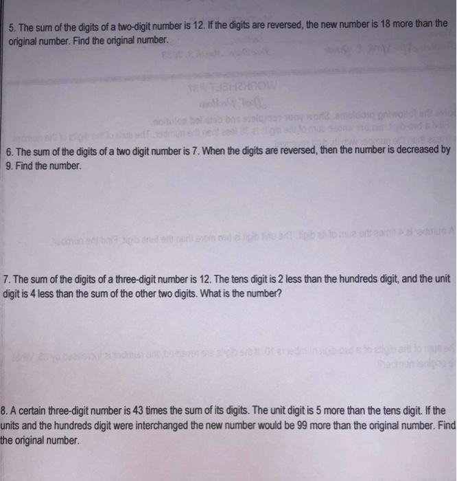 Solved Solve the following problems. Show your complete and | Chegg.com