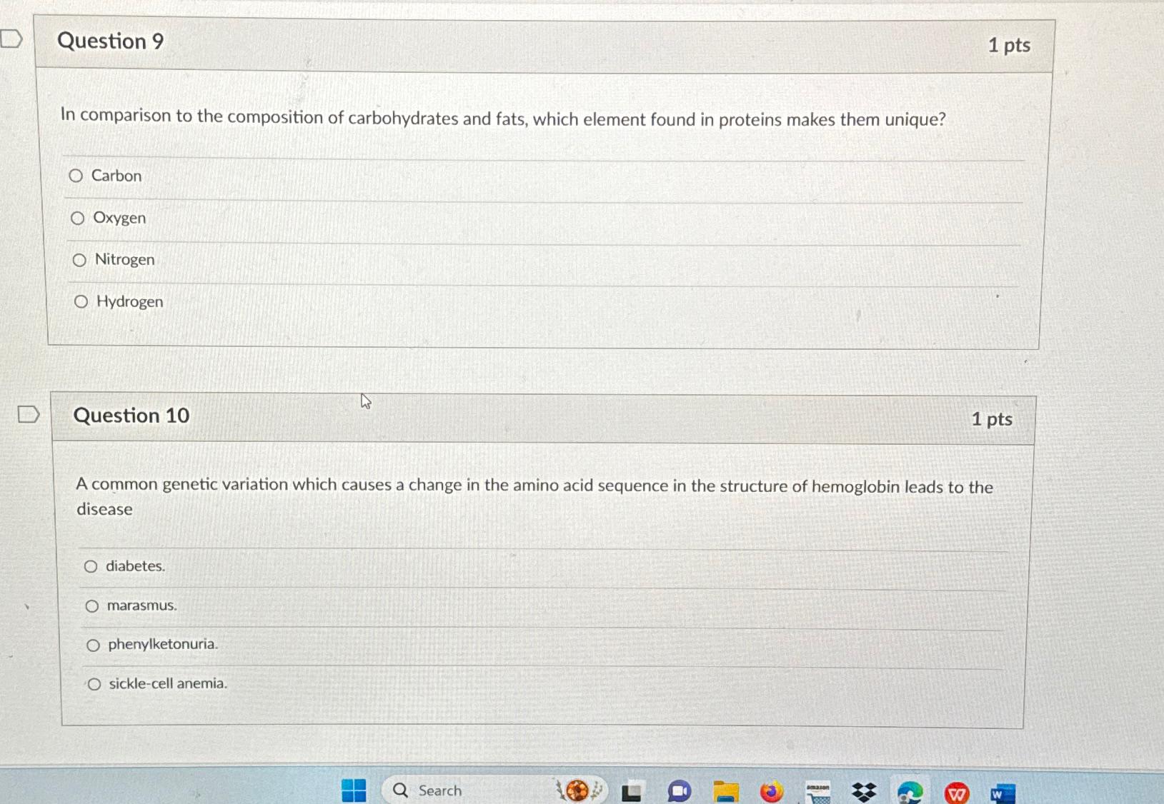 Solved Question 91 ﻿ptsIn comparison to the composition of | Chegg.com