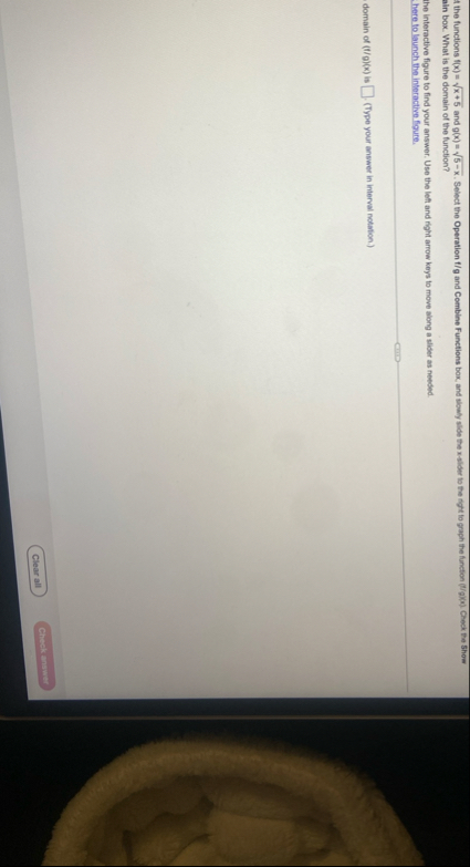 Solved ain box. What is the domain of the function?the | Chegg.com