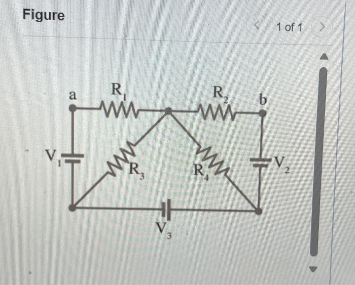 Solved For the circuit shown in (Figure 1), determine the | Chegg.com