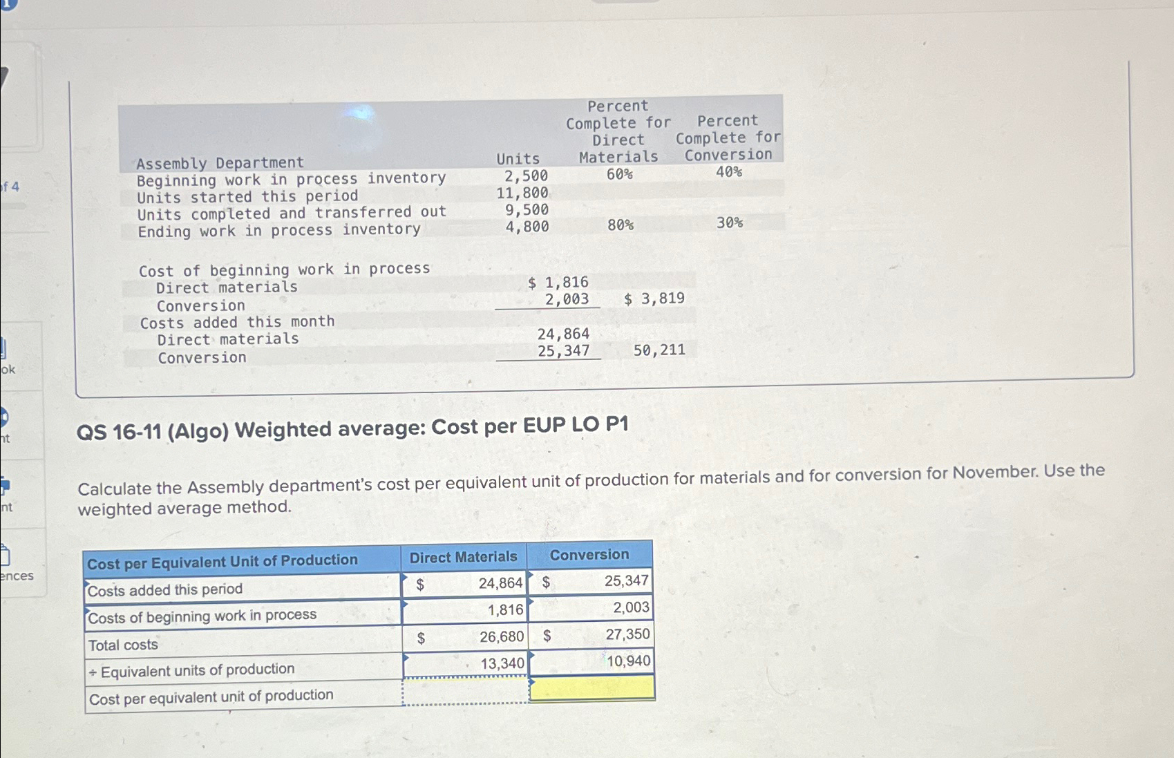 Solved \table[[,,\table[[Percent],[Complete | Chegg.com