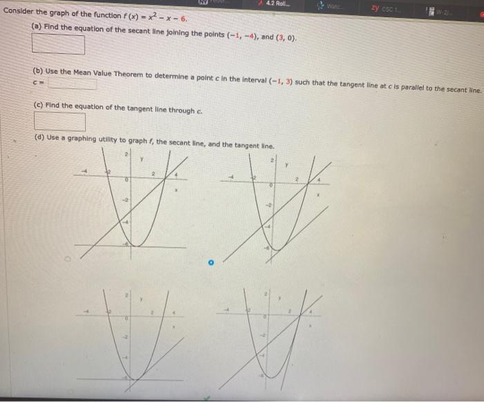 Solved NY 42 Roll Zy CSC1 Consider the graph of the function | Chegg.com