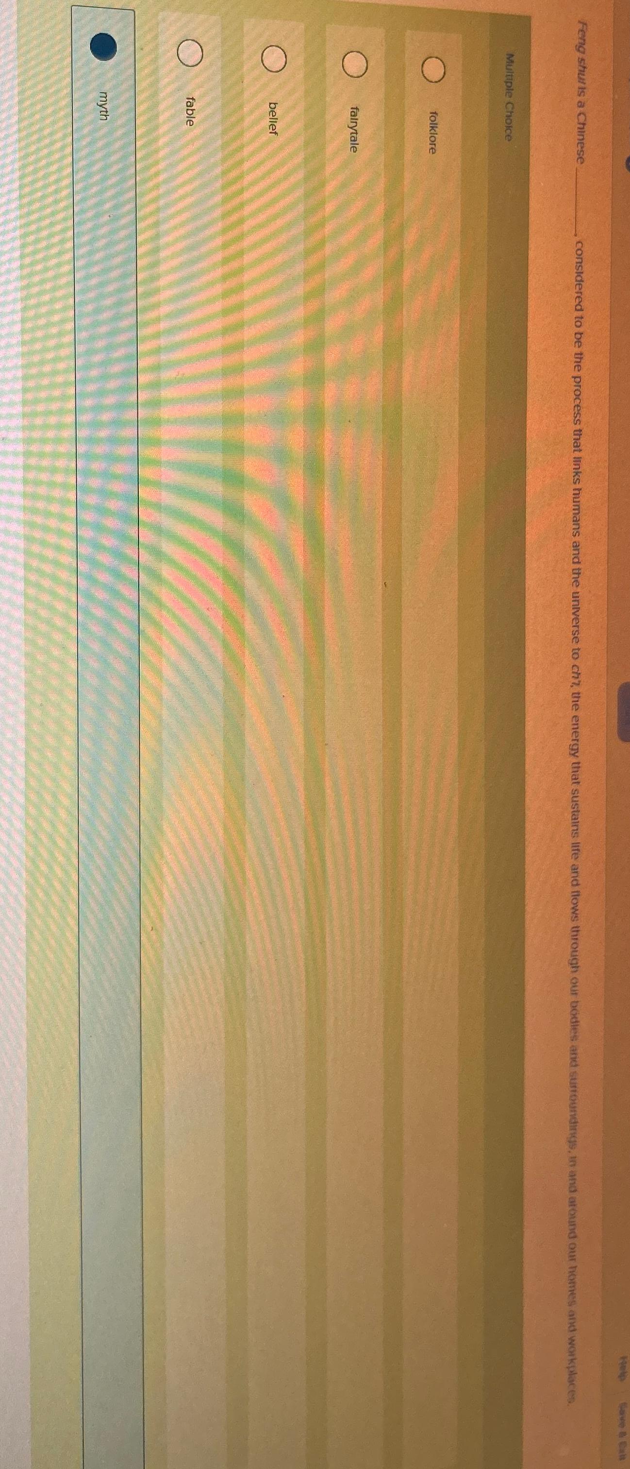 Solved Feng shutis a chineseMultiple | Chegg.com