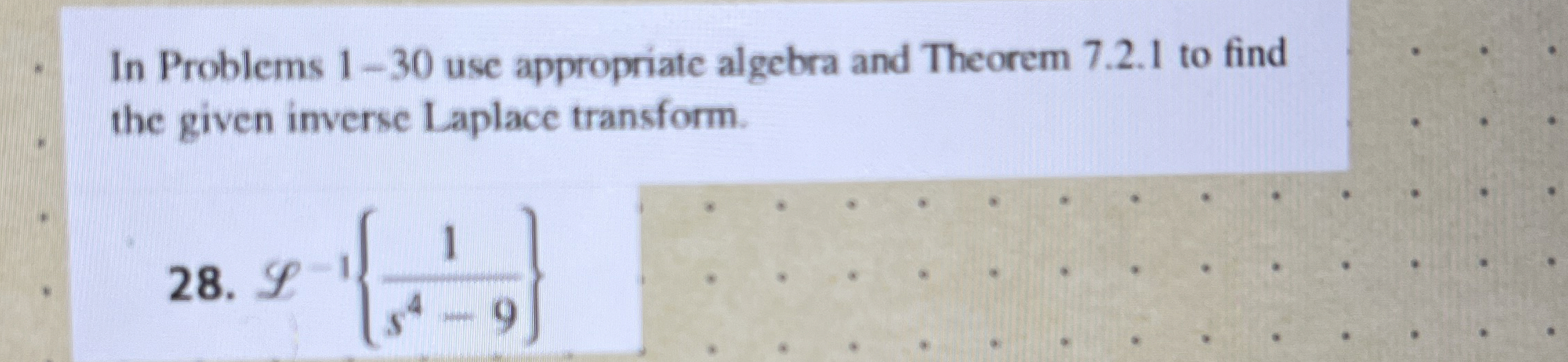 Solved In Problems 1-30 ﻿use appropriate algebra and Theorem | Chegg.com