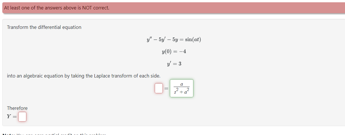 Solved Transform the differential | Chegg.com