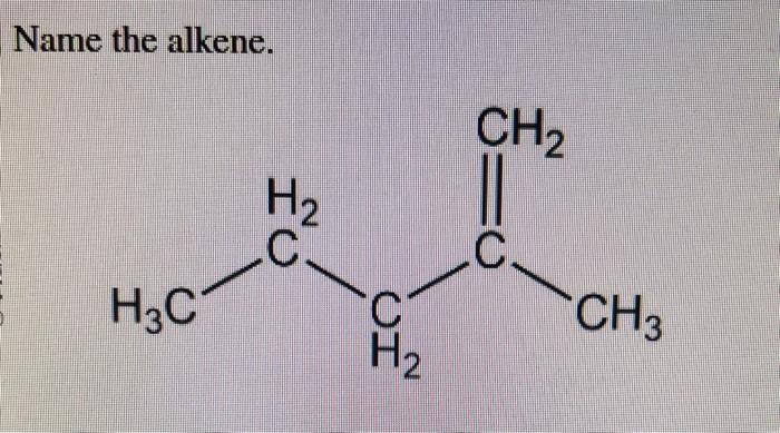 Solved Name the alkene. | Chegg.com