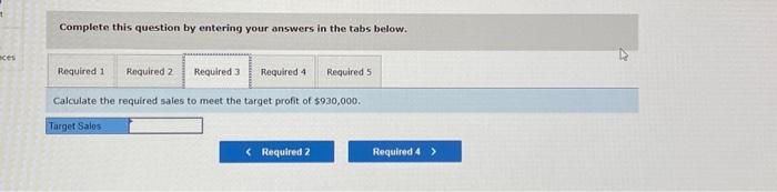 Solved E6-24 (Algo) Computing Target Profit, Preparing | Chegg.com