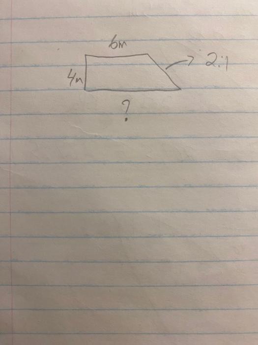 Solved i want to know the lenght of the base when i know the | Chegg.com