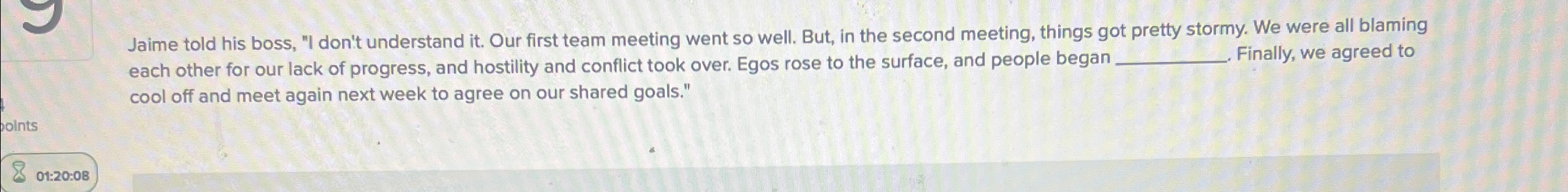 Solved Jaime told his boss, "I don't understand it. ﻿Our | Chegg.com
