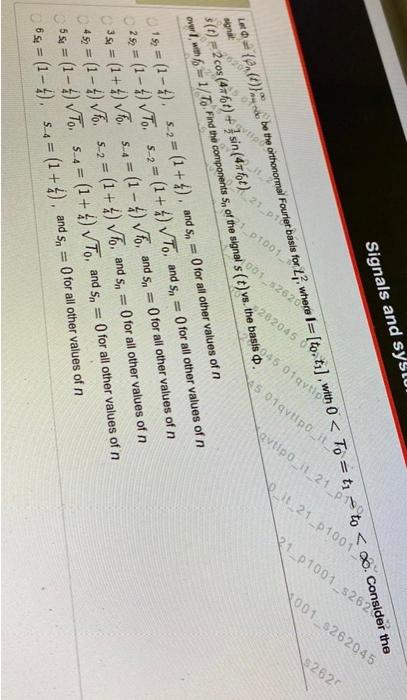 Signals and syllur 45 01qytes, Rut_21_p1001 $2625 | Chegg.com