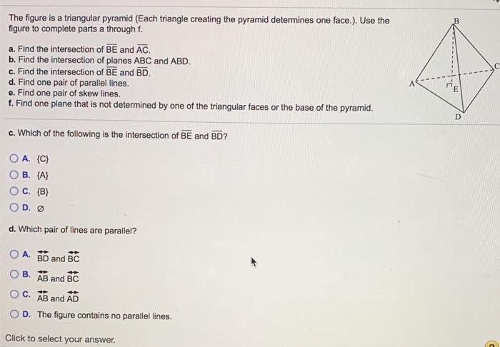 Solved The figure is a triangular pyramid (Each triangle | Chegg.com