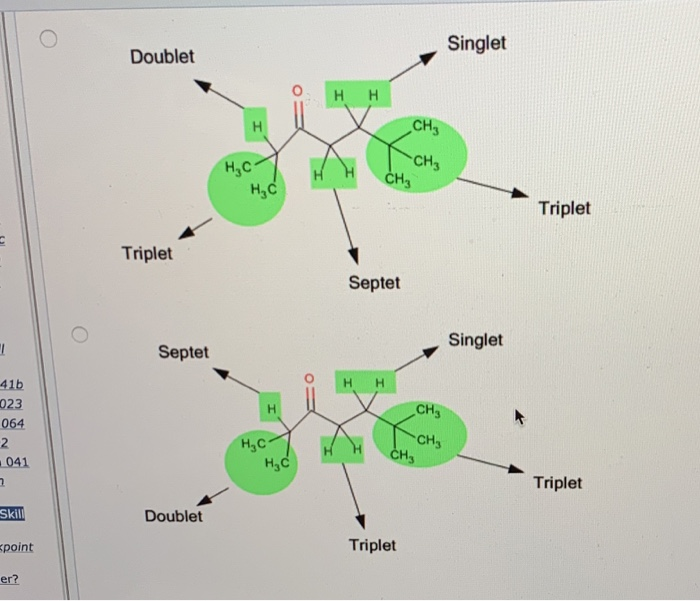 Solved Identify the expected multiplicity for each signal in | Chegg.com