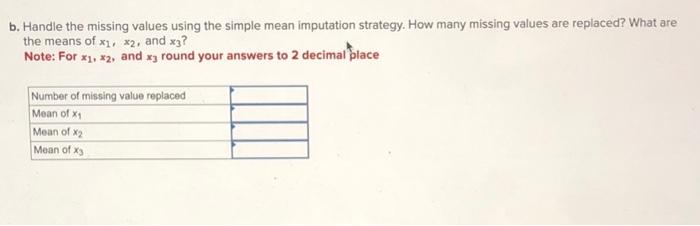 Solved The following table contains 3 variables and 5 | Chegg.com