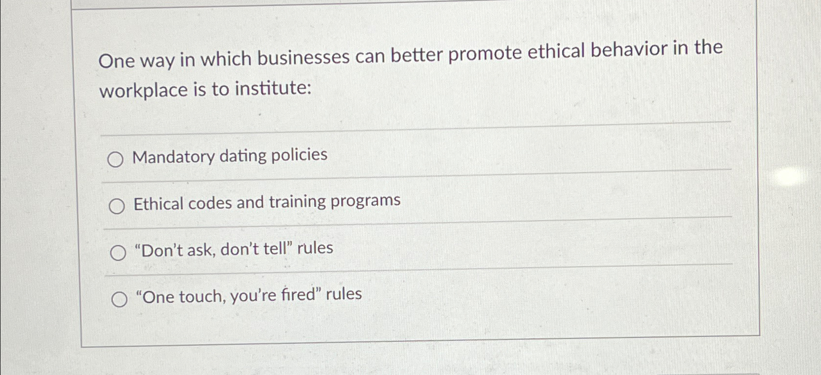 Solved One way in which businesses can better promote | Chegg.com