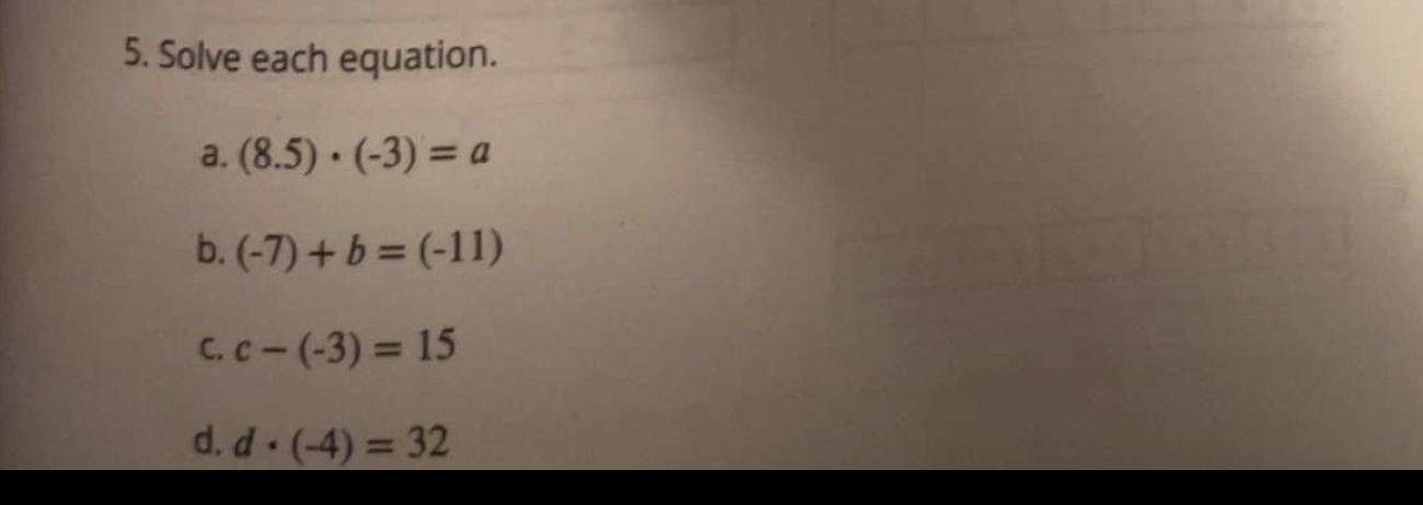 Solved Solve each | Chegg.com | Chegg.com