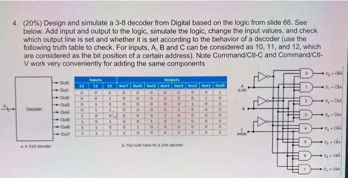 Solved 3. (20%) Create a new circuit and design a 32−1 | Chegg.com
