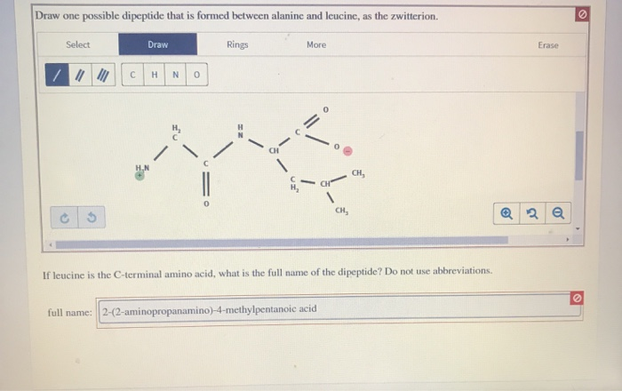 Solved Draw one possible dipeptide that is formed between | Chegg.com Solved Draw one possible dipeptide that is formed between | Chegg.com