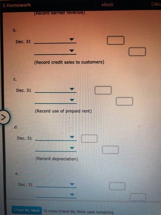 Solved Problem 3-65A (Algorithmic) Preparation of Adjusting | Chegg.com