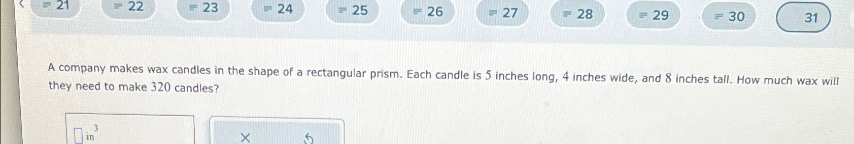 Solved A company makes wax candles in the shape of a | Chegg.com