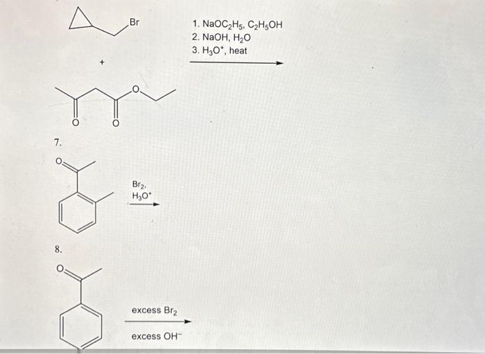 Solved excess Br2 4. (Note HMPA is | Chegg.com
