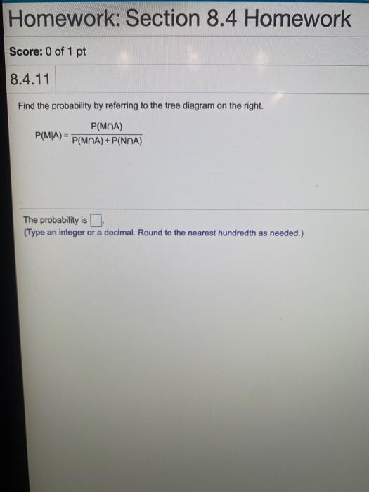 Solved Homework Section 8 4 Homework Score 0 Of 1 Pt