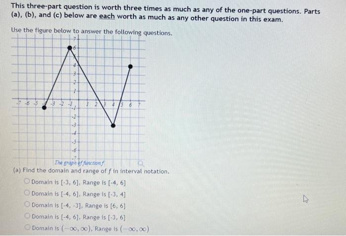 Solved This three-part question is worth three times as much | Chegg.com