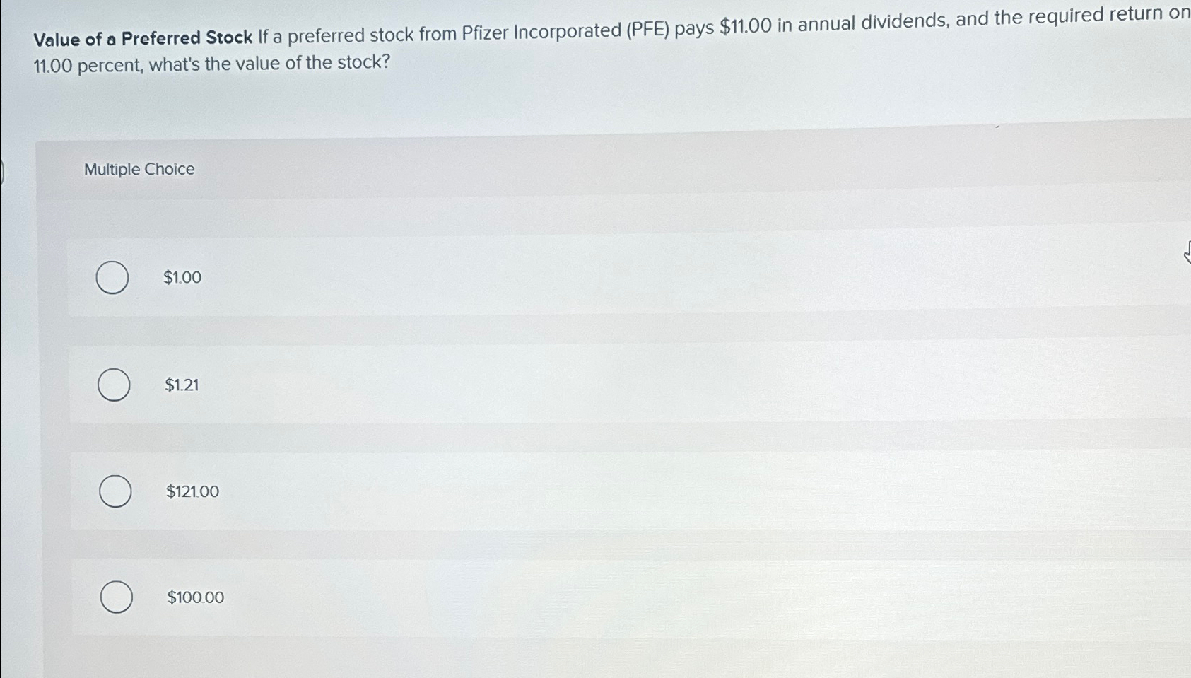 Solved Value of a Preferred Stock If a preferred stock from | Chegg.com