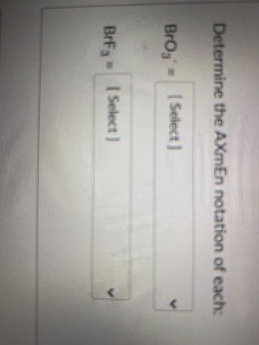 Solved Determine the AXmEn notation of each: Brog' = [ | Chegg.com