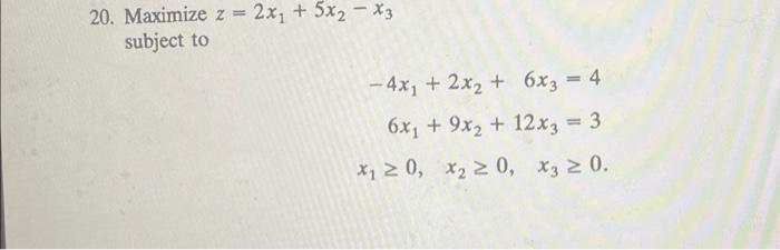 Solved In Exercises 10−23 solve the indicated linear | Chegg.com