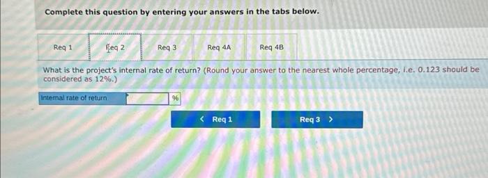 Solved Problem 12-17 Net Present Value Analysis; Internal | Chegg.com