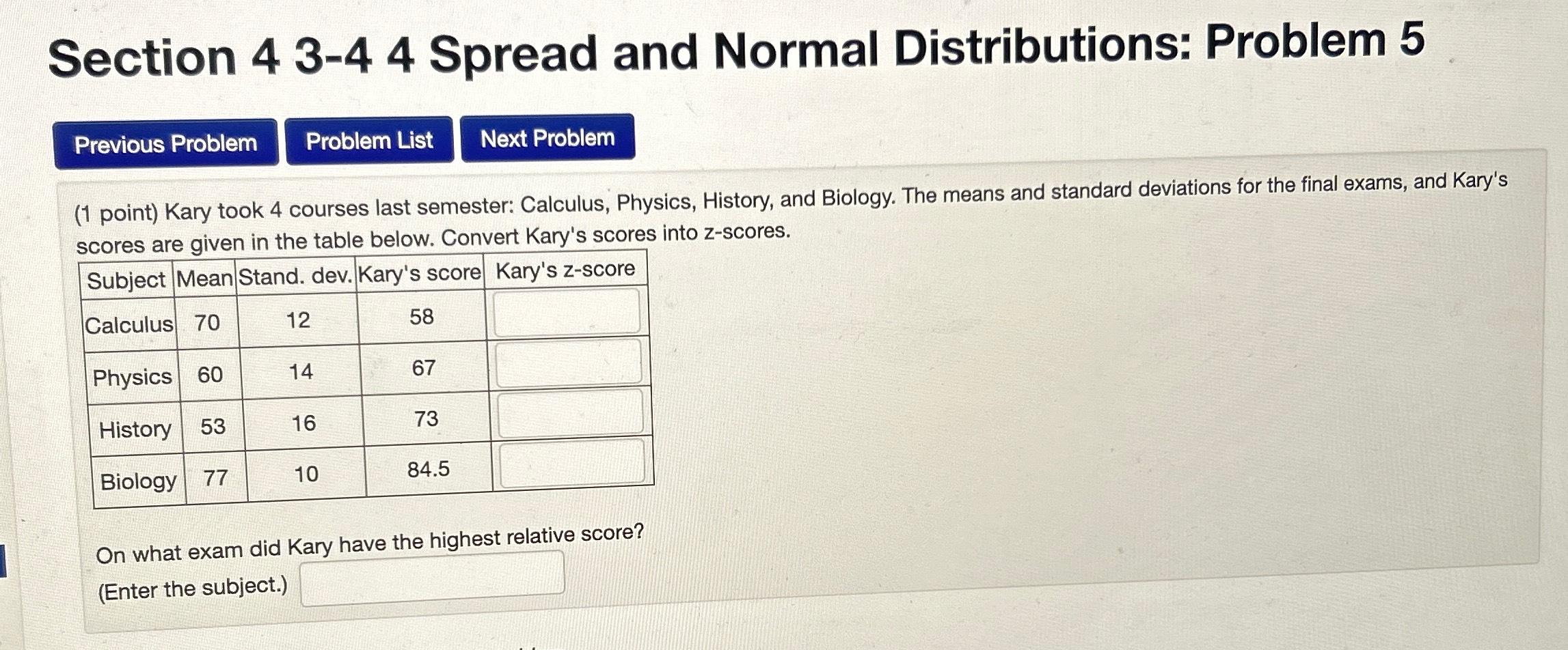 Solved Section 4 3-4 4 ﻿Spread and Normal Distributions: | Chegg.com