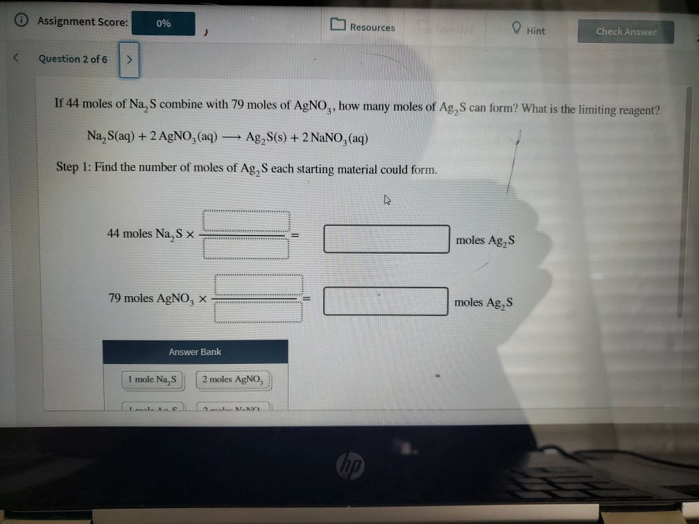 Solved Assignment Score: 0% Resources Hint Check Answer | Chegg.com