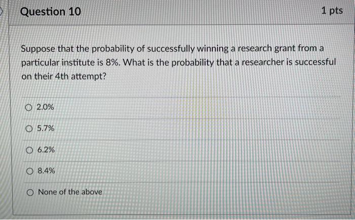 Solved Suppose that the probability of successfully winning | Chegg.com