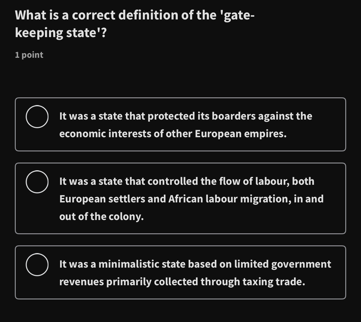 Solved What is a correct definition of the 'gatekeeping | Chegg.com