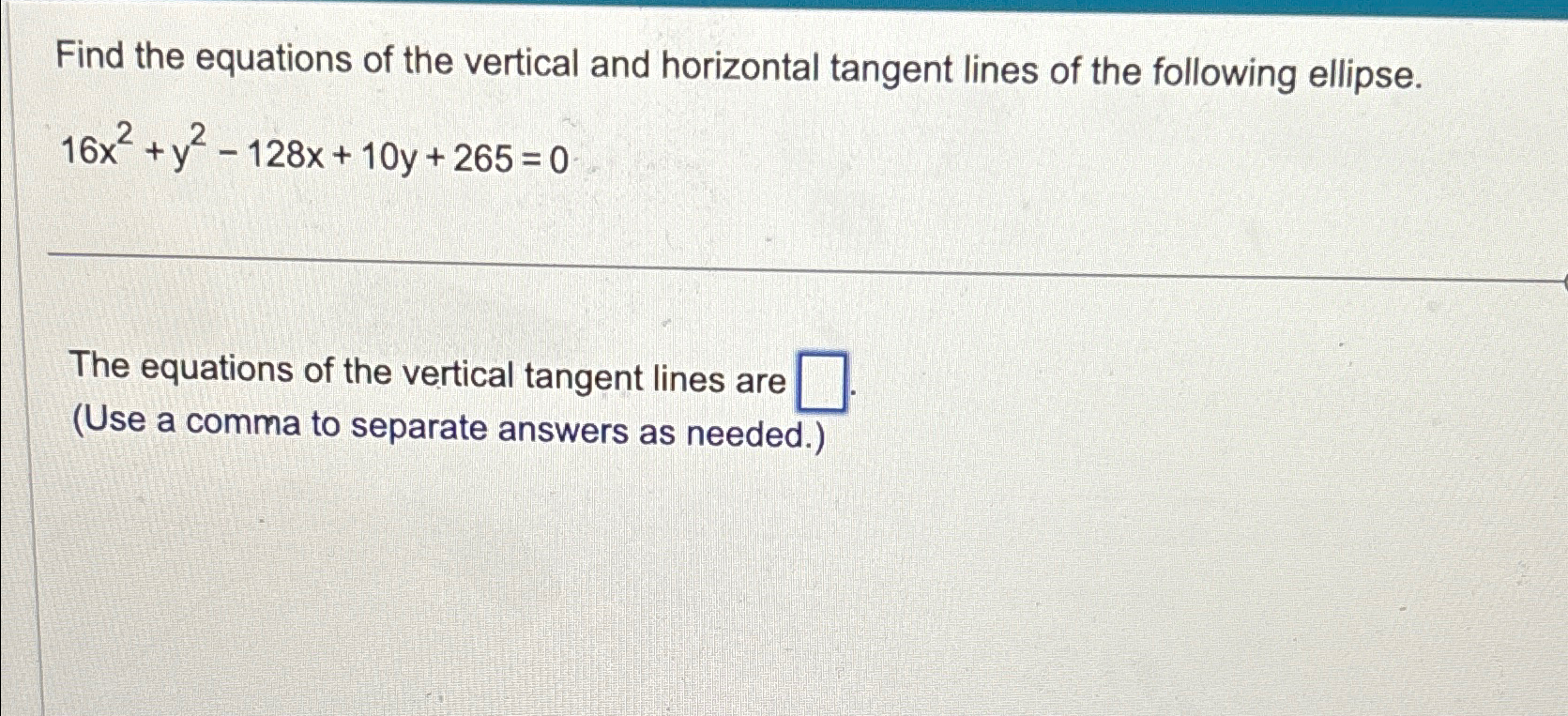 Solved Find the equations of the vertical and horizontal | Chegg.com