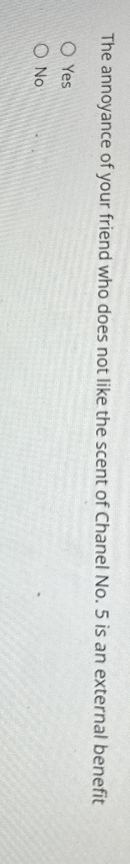 Solved The annoyance of your friend who does not like the | Chegg.com