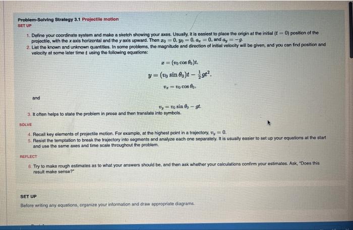 Solved Learning Goal: A daring swimmer dives off a cliff | Chegg.com
