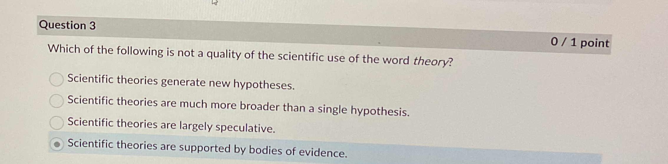 Solved Question 3Which of the following is not a quality of | Chegg.com