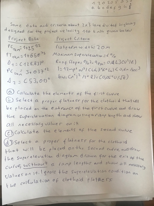 designed for Project to data and criteria about 2x3 | Chegg.com