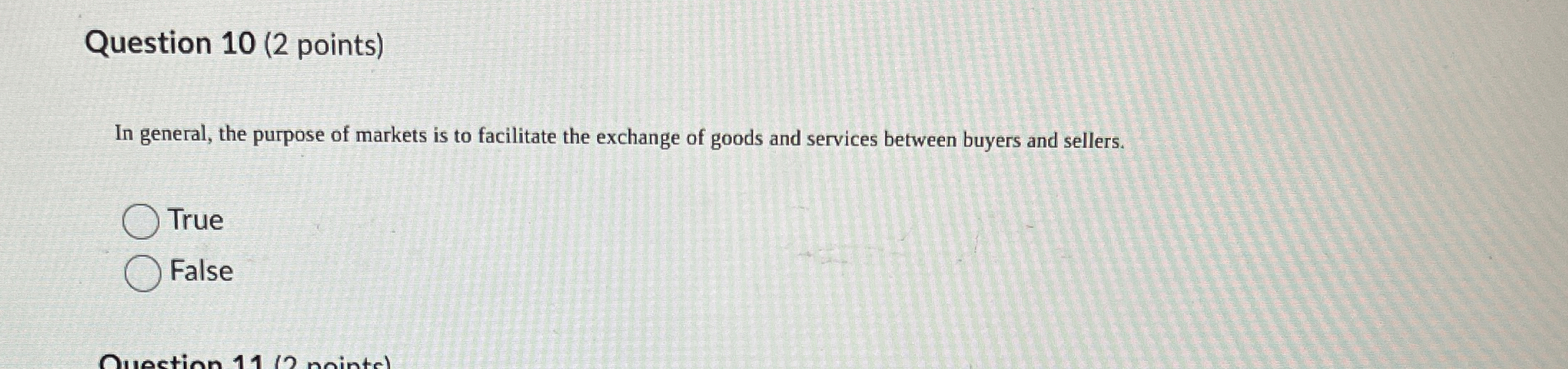Solved Question 10 (2 ﻿points)In general, the purpose of | Chegg.com